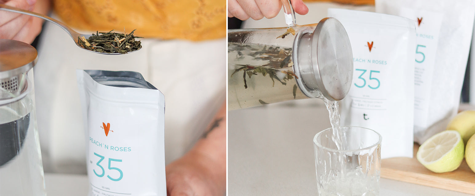 Icy Peach & Mint Tea – Tea Connection